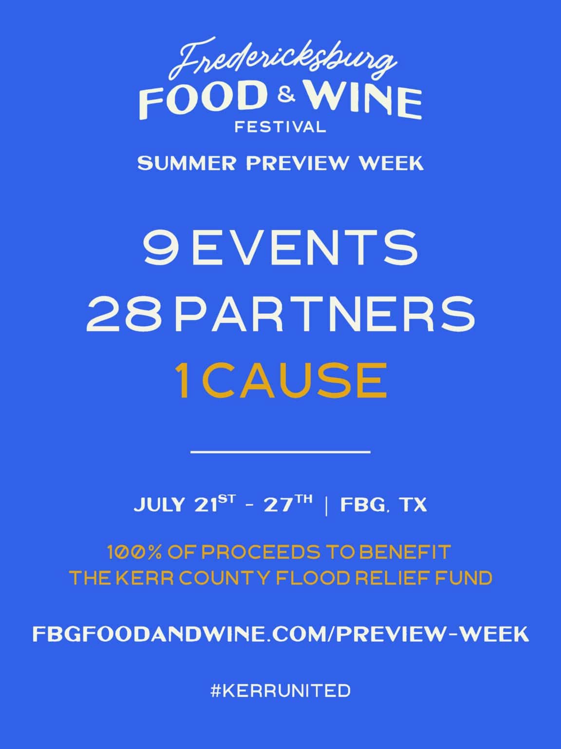 Preview Week in Fredericksburg Turns Wine, Food, and Fun Into Hope for ...